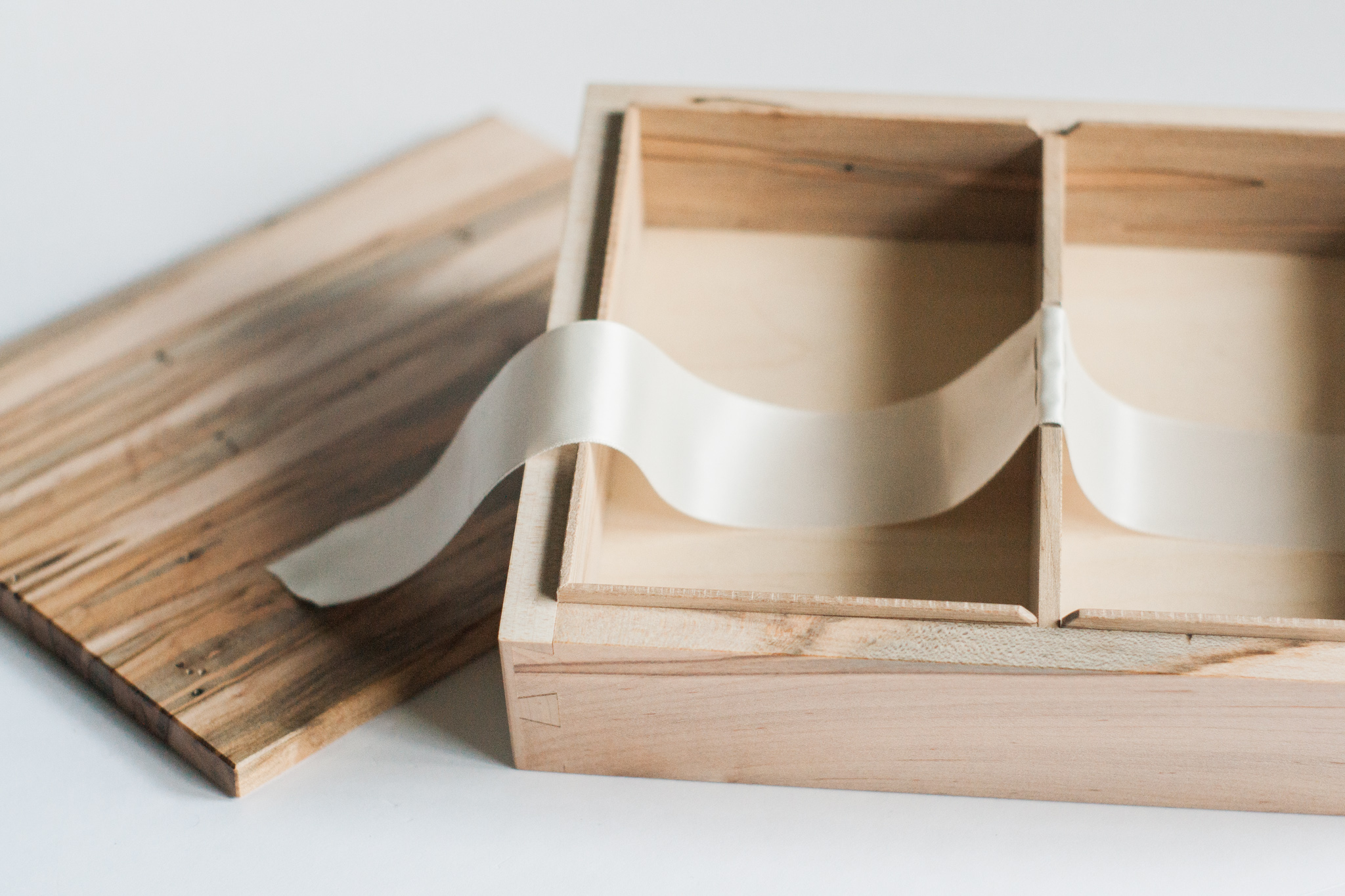 Custom Wood Photo Box by Ox Woodworx